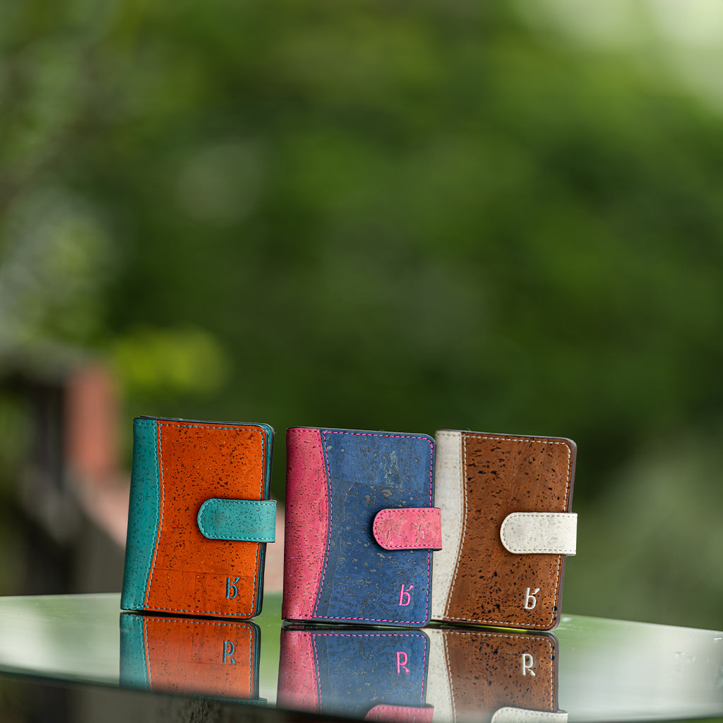 Buy Mira Cork Mini Wallets Online - Studiobeej