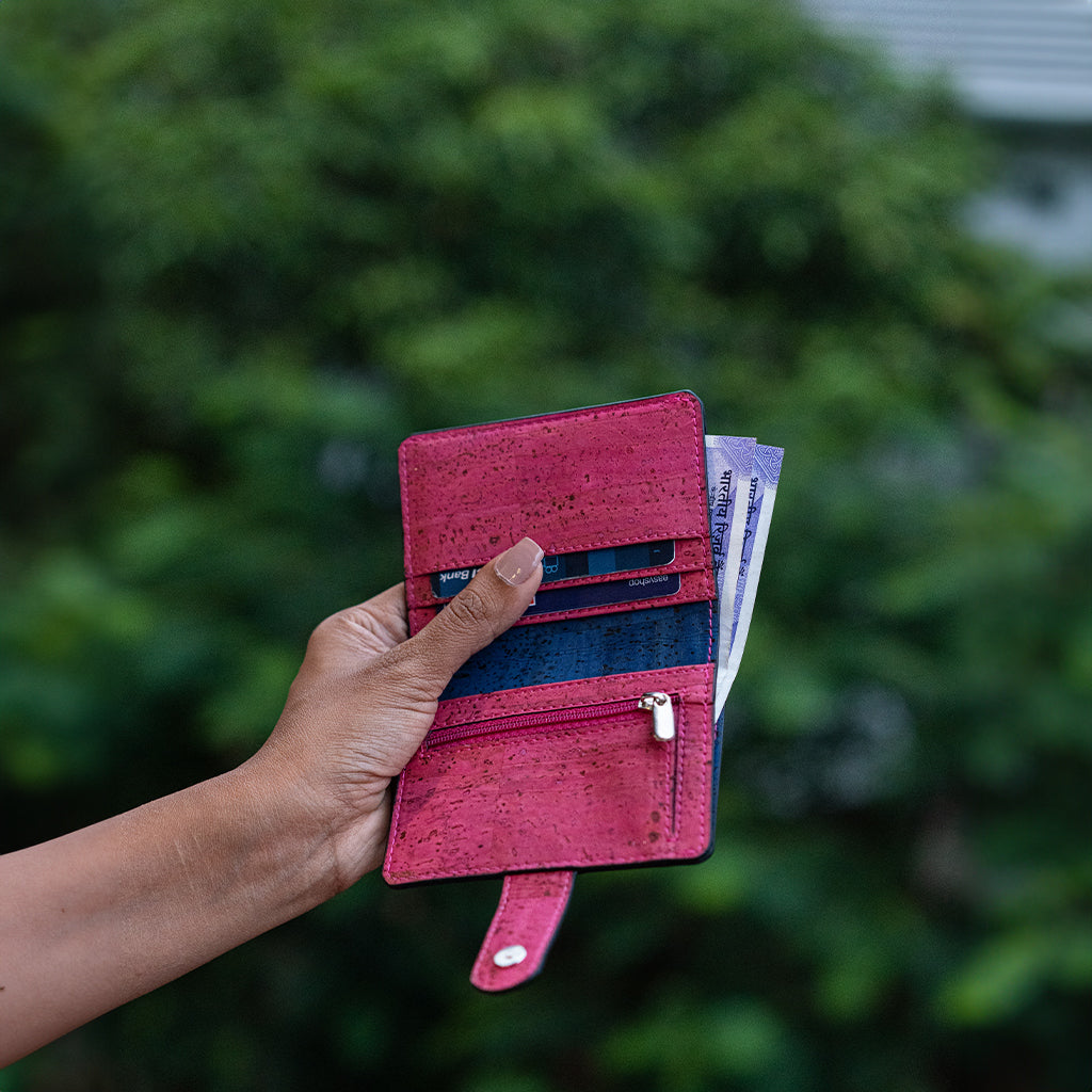 Buy Mira Cork Mini Wallets Online - Studiobeej