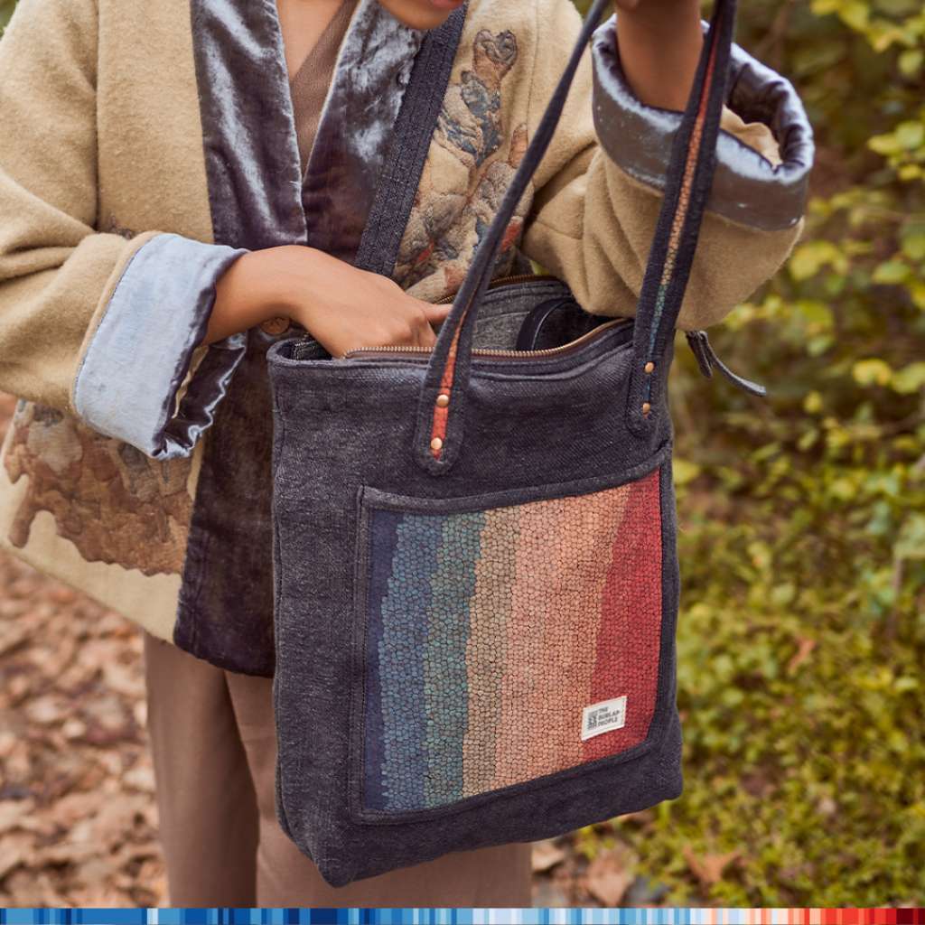 Buy Climate Stripes Tote Bag Online - Studiobeej