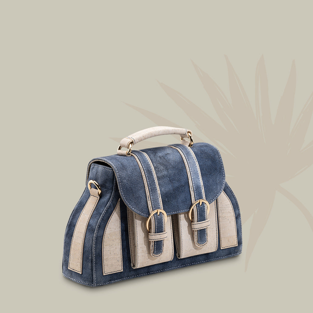 Buy The Daakiya Cork Satchel Online - Studiobeej