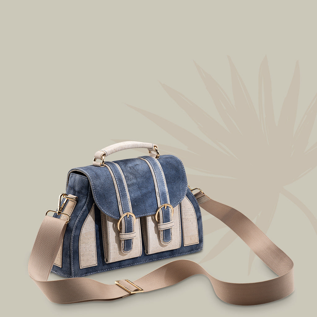 Buy The Daakiya Cork Satchel Online - Studiobeej